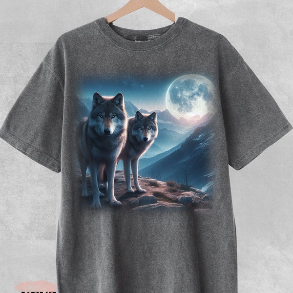 Vintage Wolf Shirt - Etsy