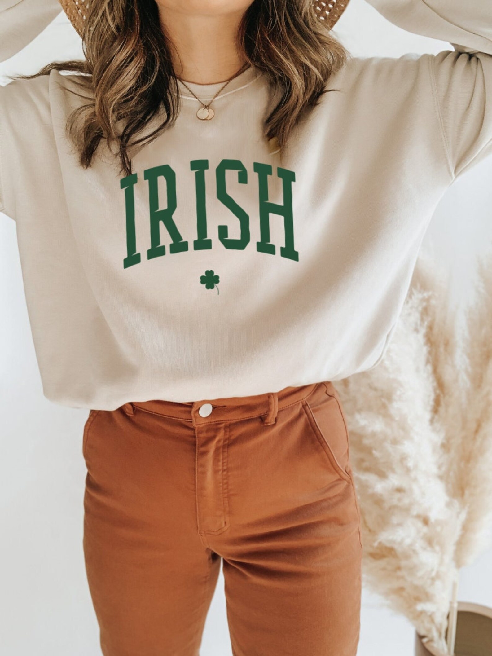 Irish Sweatshirt Irish Crewneck St Patricks Day Sweatshirt - Etsy