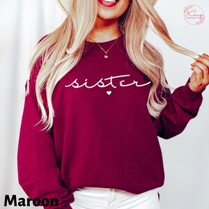 Cool Sisters Club Sweatshirt, Sister Sweatshirt, Christmas Gift, Sister ...