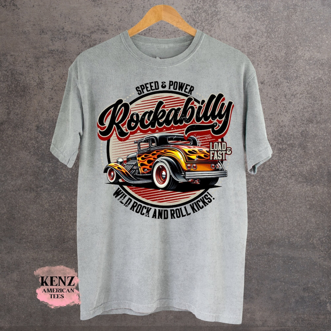 Vintage Muscle Car Graphic T-shirt, Classic American Muscle Car Shirt ...
