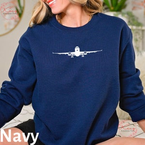 Airplane Sweatshirt, Travel Shirt, Gift for Traveler, Adventurer Gift ...