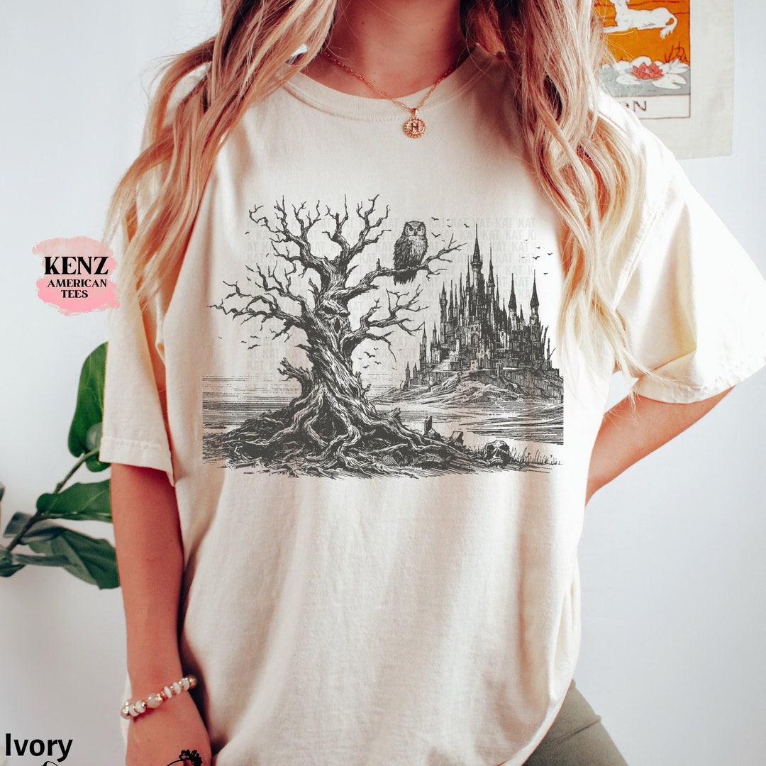 Vintage Gothic Dark Art T-shirt, Retro Gothic 90s Shirt, Horro Graphic ...