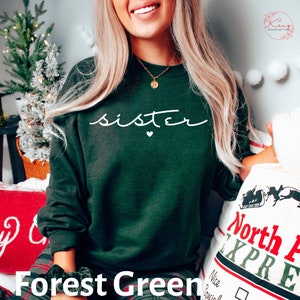 Cool Sisters Club Sweatshirt, Sister Sweatshirt, Christmas Gift, Sister ...