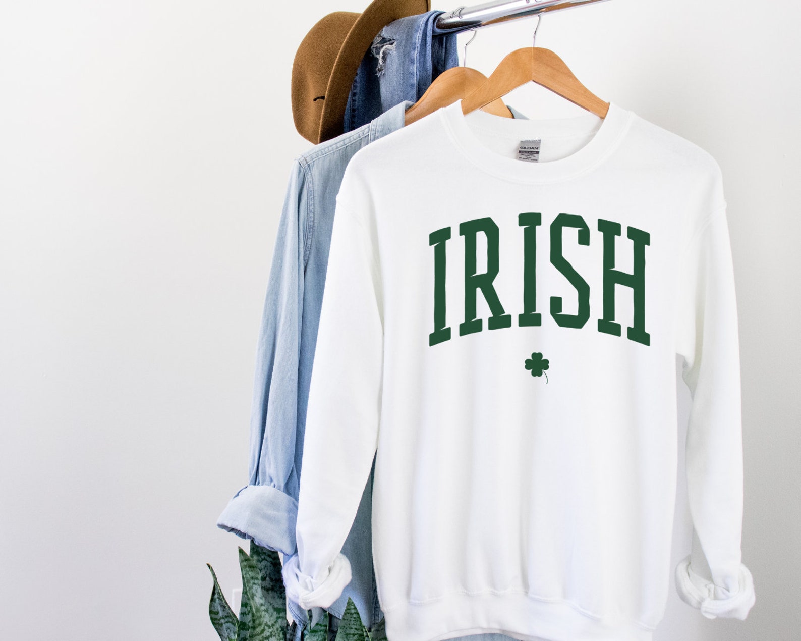 Irish Sweatshirt Irish Crewneck St Patricks Day Sweatshirt - Etsy