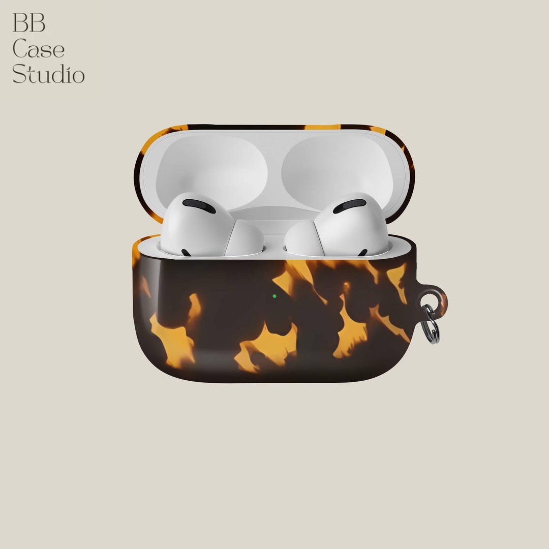 Tortoise Shell AirPod Case Turtle Shell Pattern Cover Fits Airpods Pro ...