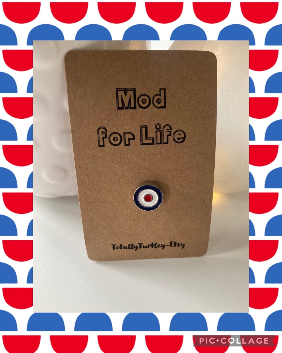 Mod Target RAF Roundel Enamel Pin Badge - Etsy
