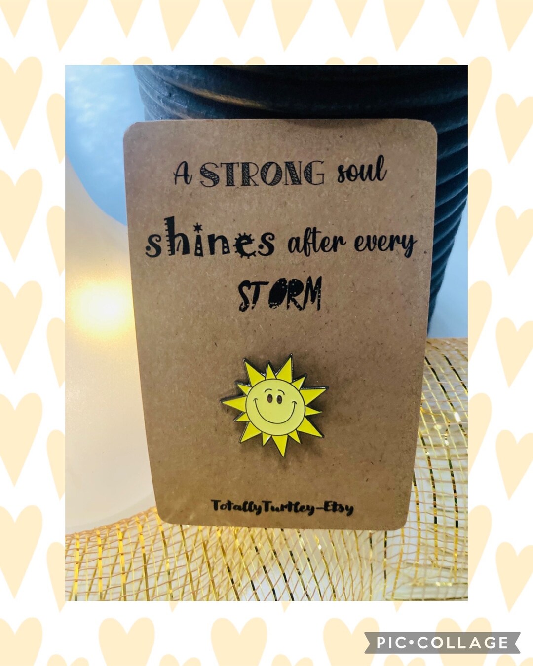 Sunshine Smiling Enamel Pin Badge Positivity Pin - Etsy