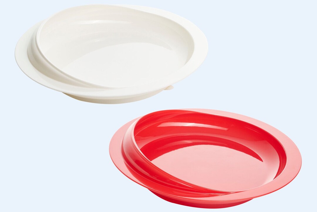 Large Scoop Plate Eating Aid With Suction Base for Elderly and Disabled ...