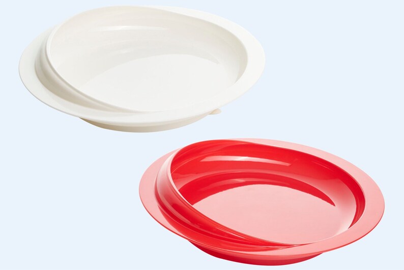 Large Scoop Plate Eating Aid With Suction Base for Elderly and Disabled ...