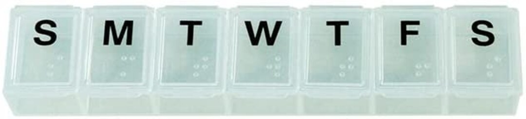 Aidapt Small Weekly Pill Dispenser - Etsy