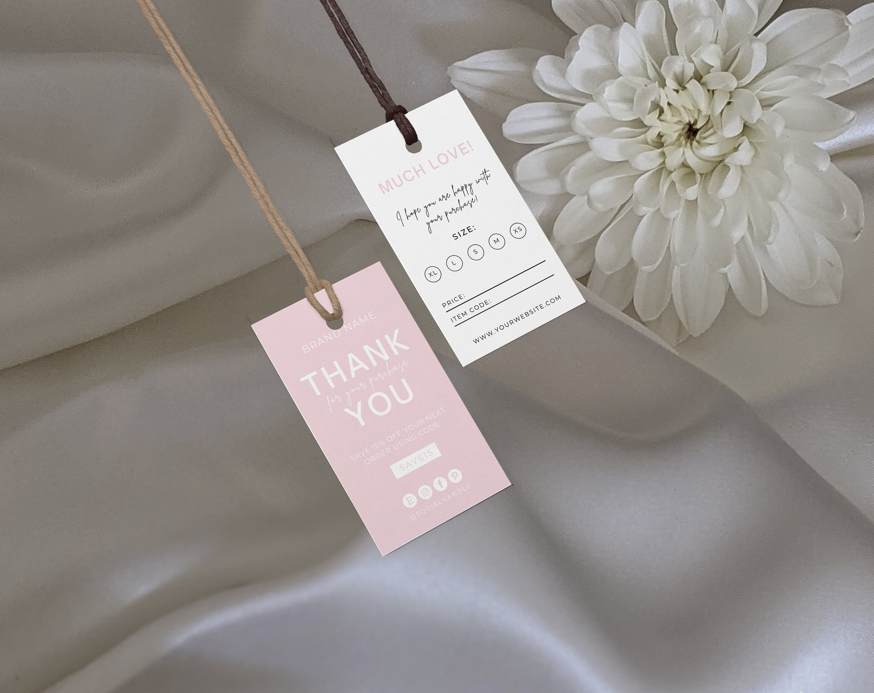 Editable Clothing Hang Tag Template Printable Clothing Tags - Etsy Canada