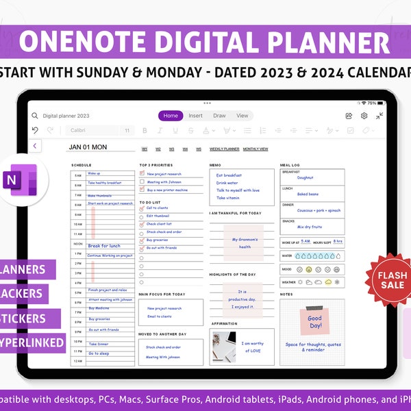 Digital Planner - Etsy