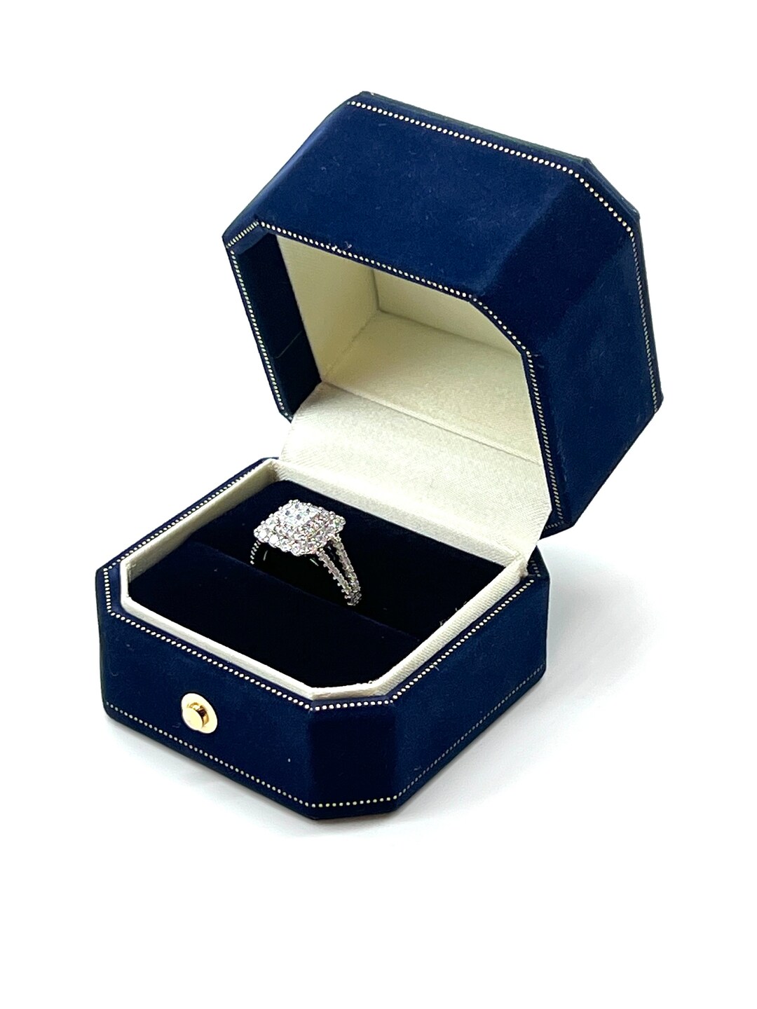 Luxury Vintage Design Jewelry Gift Box, Engagement Ring Box, Proposal ...