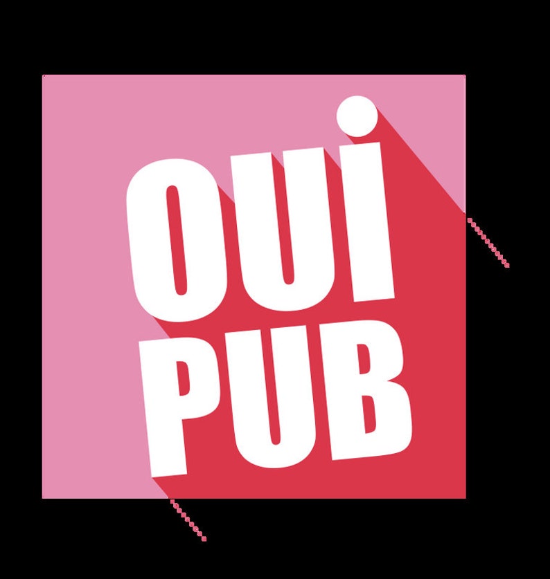 Red Rectangle Mailbox Yes Pub Sticker Decal - Etsy