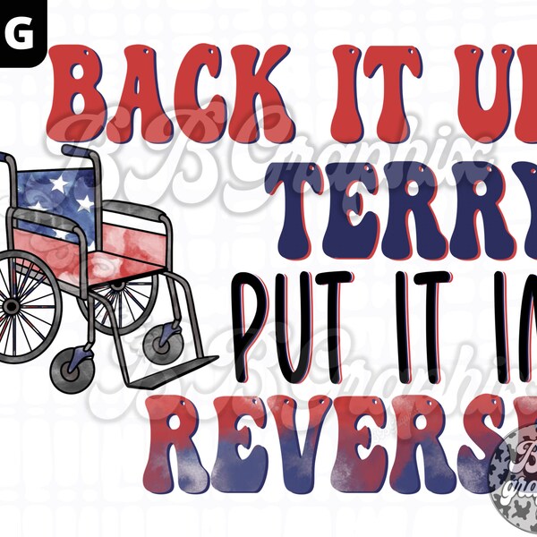 Back up Terry Sticker - Etsy