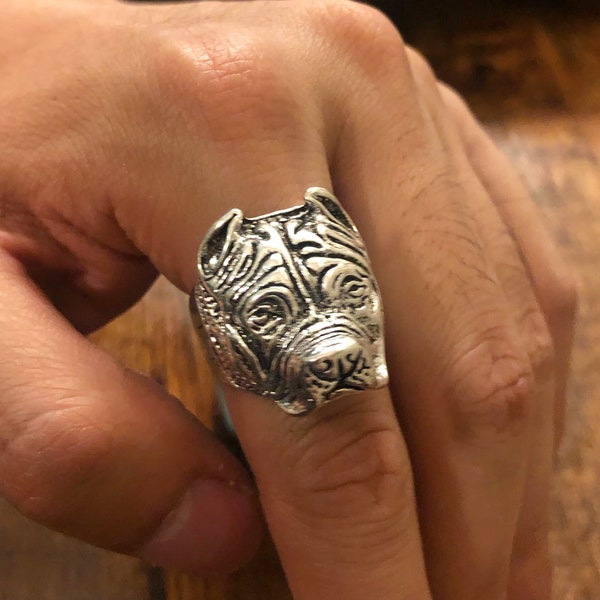 Pitbull Ring - Etsy