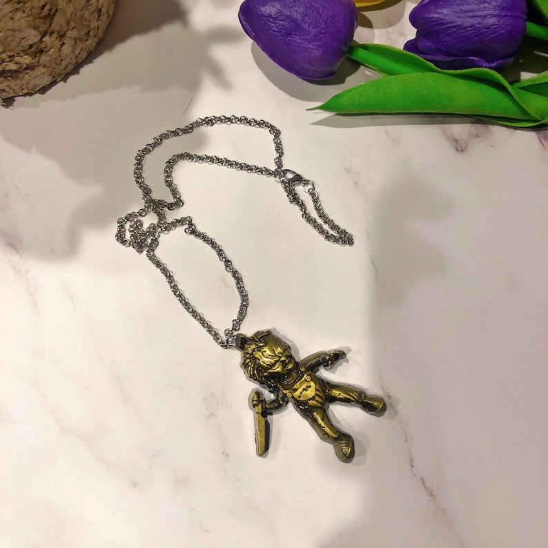 Chucky Doll Necklace, Devious Doll, 21” Long - Etsy