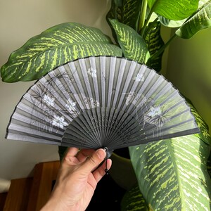 Lotus and Bamboo Fan (10inches), Party Fan, Holding Fan, Hand Fan - Etsy