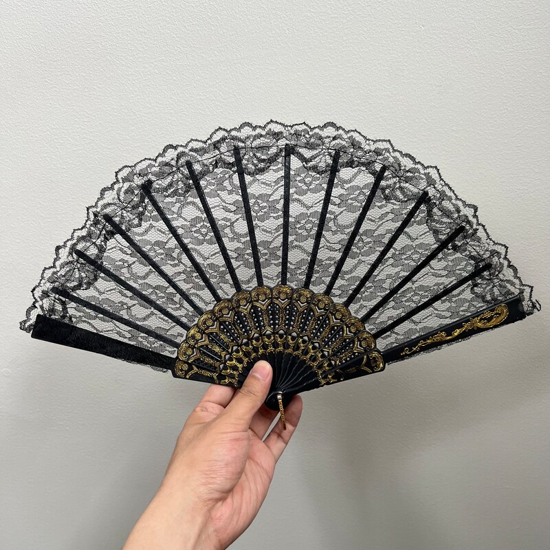 Lace Fan - Etsy