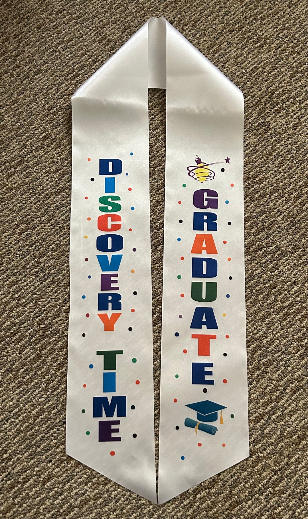 Custom Made Youth Graduation Sashes/stoles - Etsy