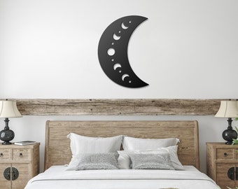 Metal Half Moon Hanging - Etsy