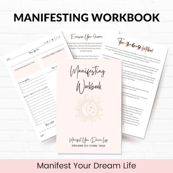 Manifestation Printable - Etsy