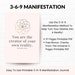 369 Manifestation Journal Printable, 369 Manifest Journal, 369 Method ...