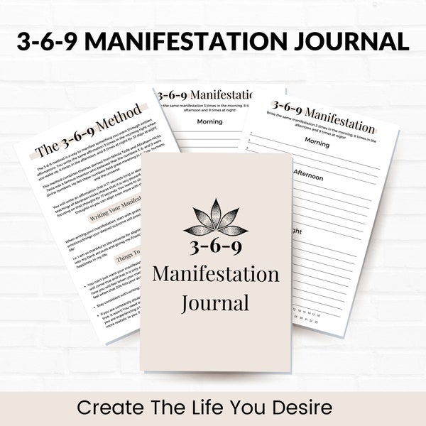 369 Methods Printable - Etsy