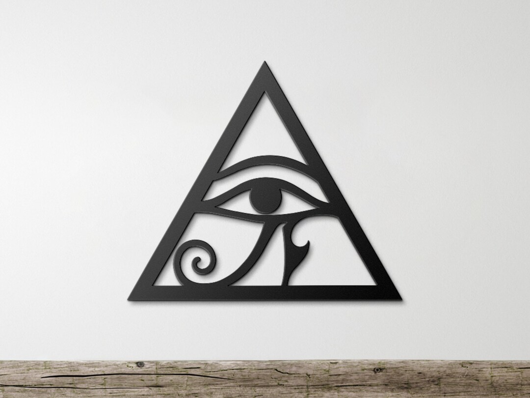 Eye of Ra Wall Art, Eye of Ra Metal Wall Art, Protection Wall Decor ...