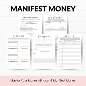 Manifestation Journal, Printable Manifesting Journal, Digital ...