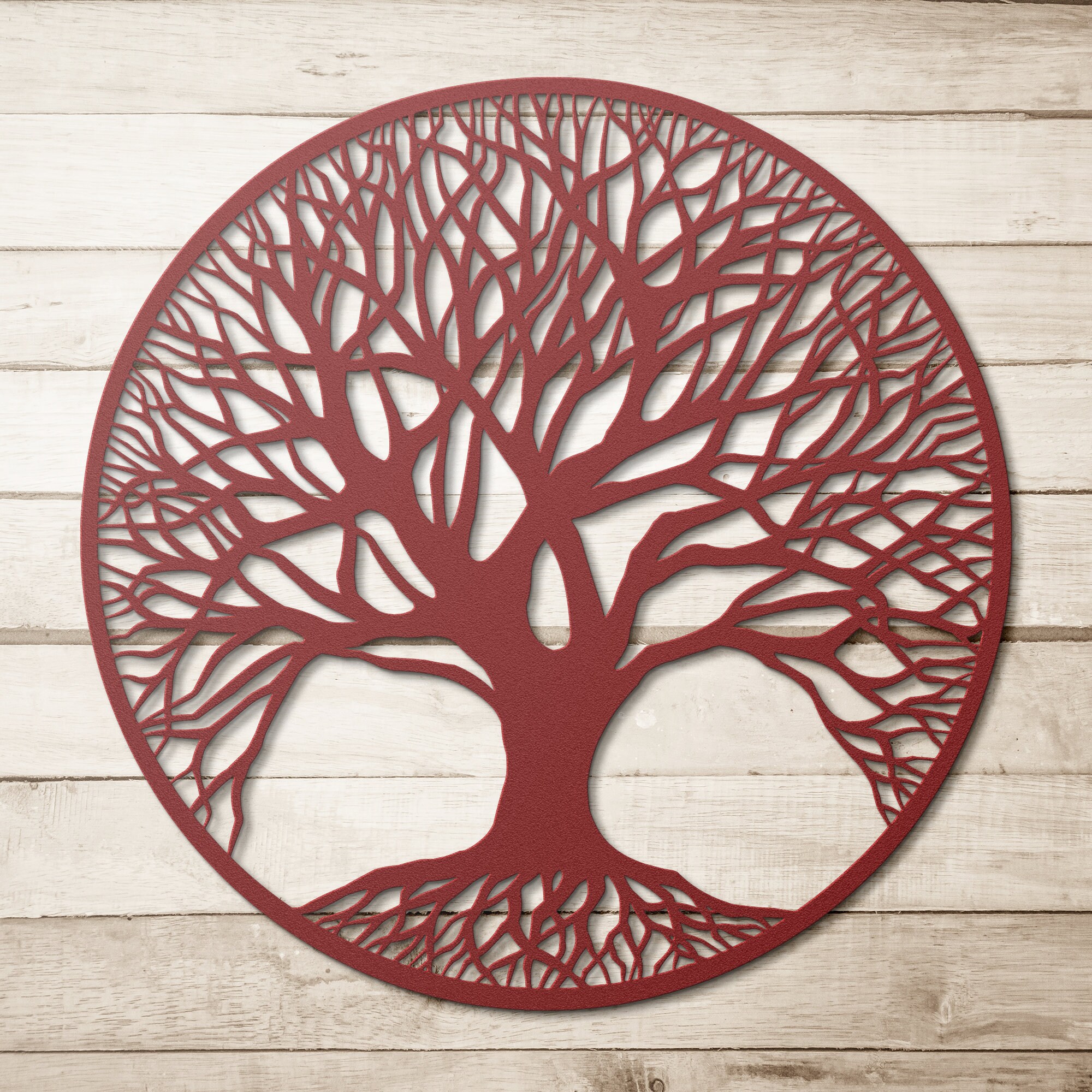 Metal Oak Tree Wall Art Tree of Life Wall Art Metal Tree of - Etsy