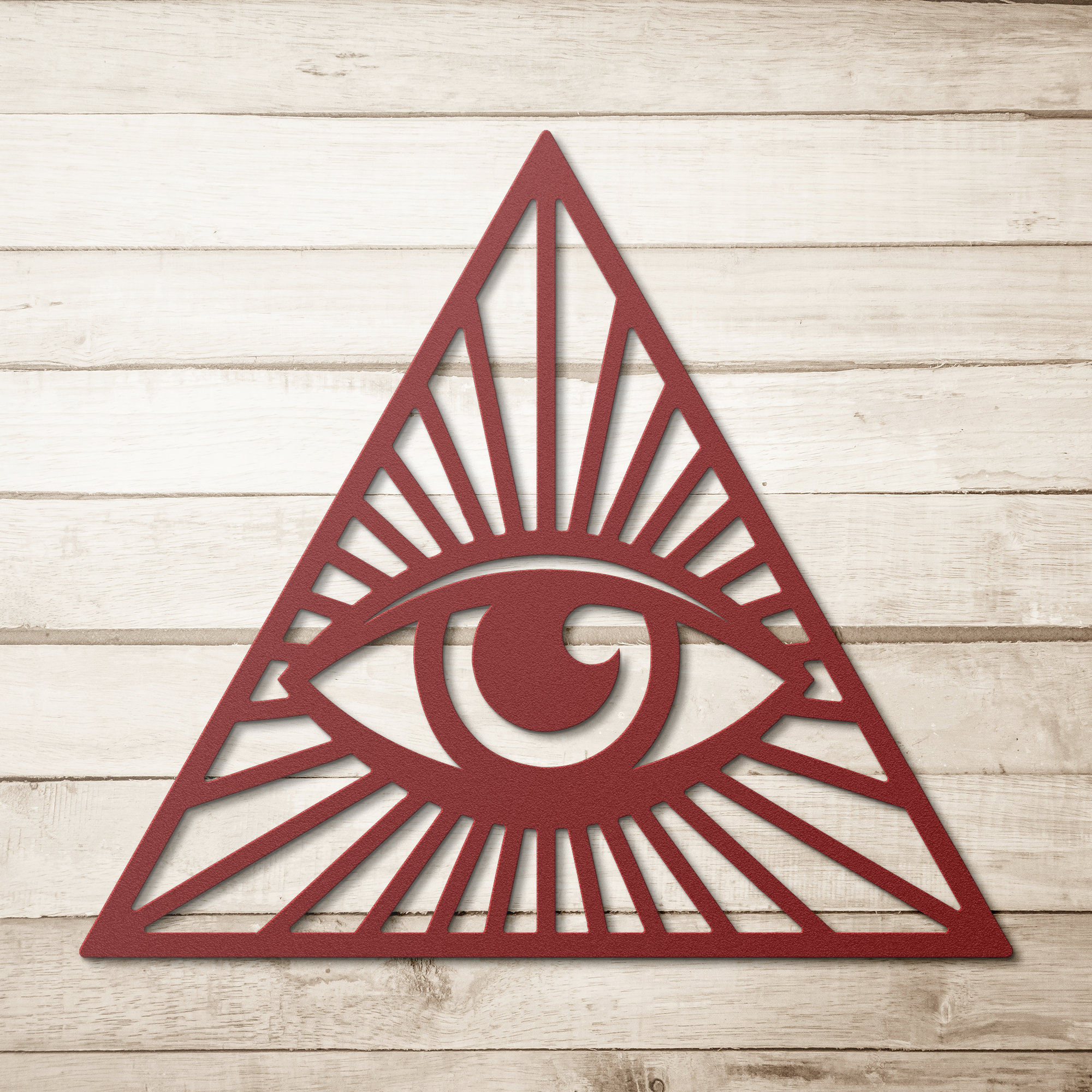 All Seeing Eye Wall Art, Metal Evil Eye Wall Decor, Eye of Providence ...