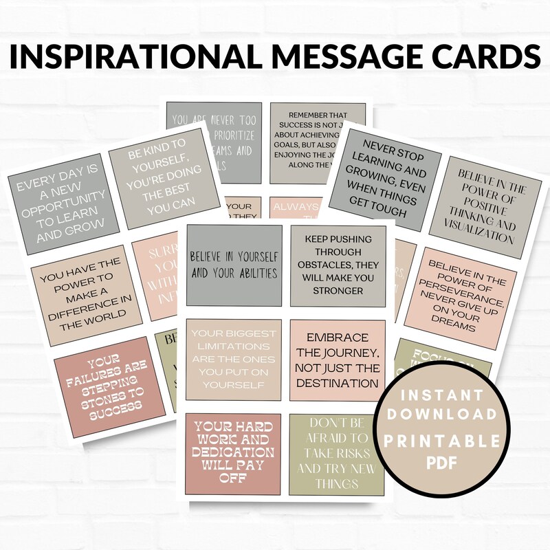 Quote Cards - Etsy