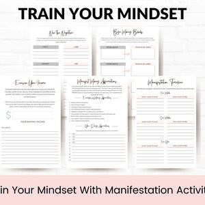 Manifestation Journal, Manifestation Kit, Manifestation Workbook ...