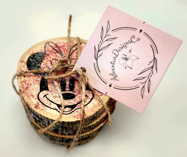 Disney Coasters, Mickey and Minnie Mouse Coasters - Etsy