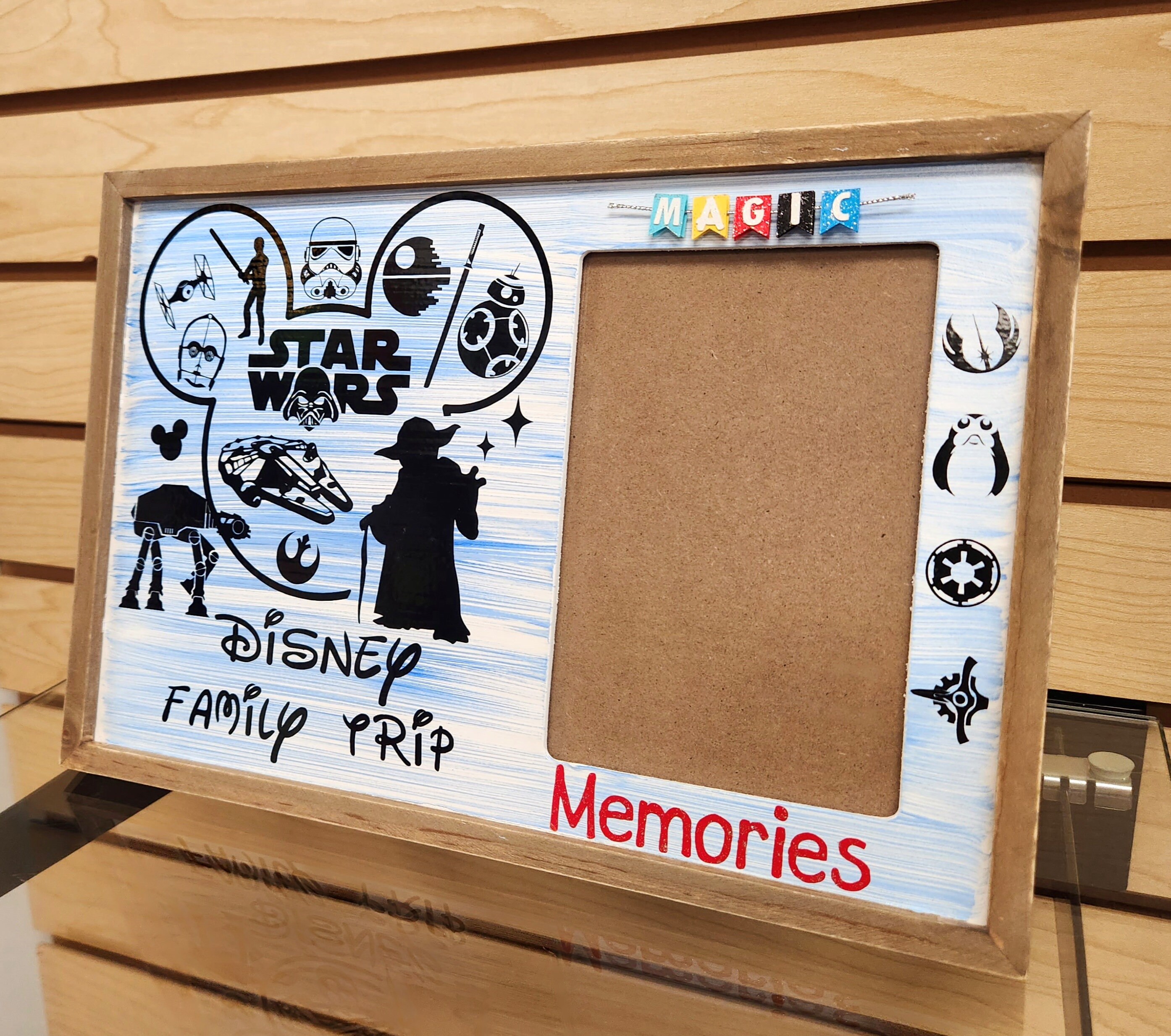 Disney Star Wars Picture Frame, Photo Frame, Star Wars Disney, Galaxy ...
