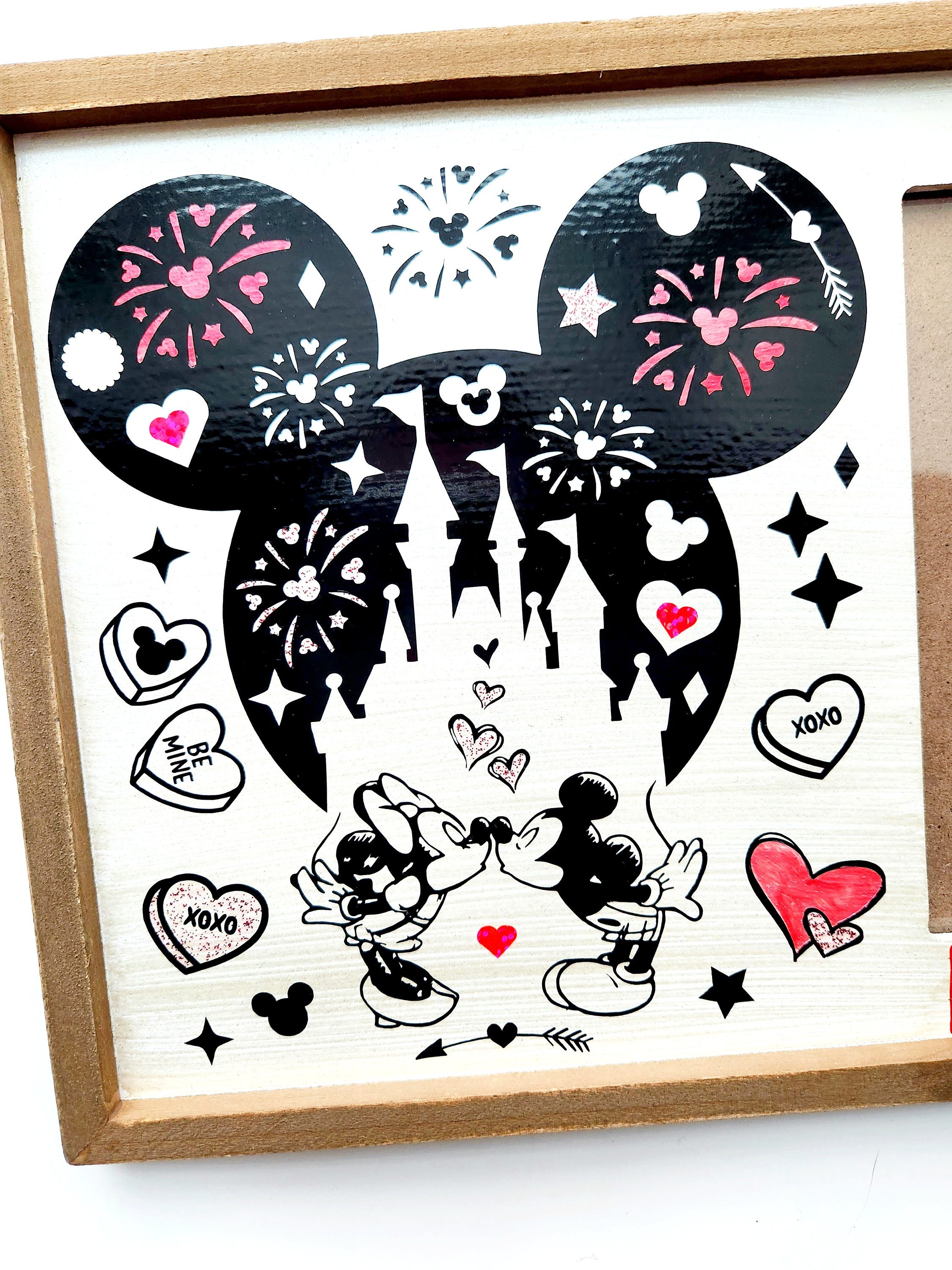 Engagement Disney Frame, Valentine's Disney, Disneyland Photo Frame ...