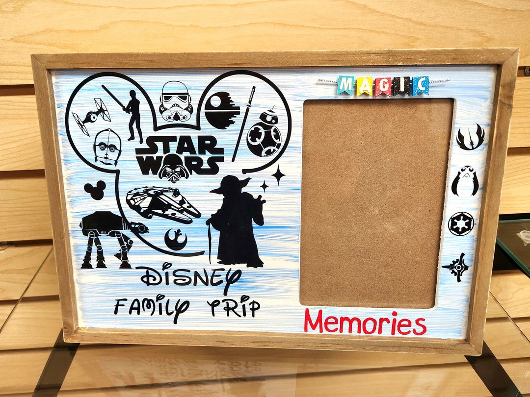 Disney Star Wars Picture Frame, Photo Frame, Star Wars Disney, Galaxy ...