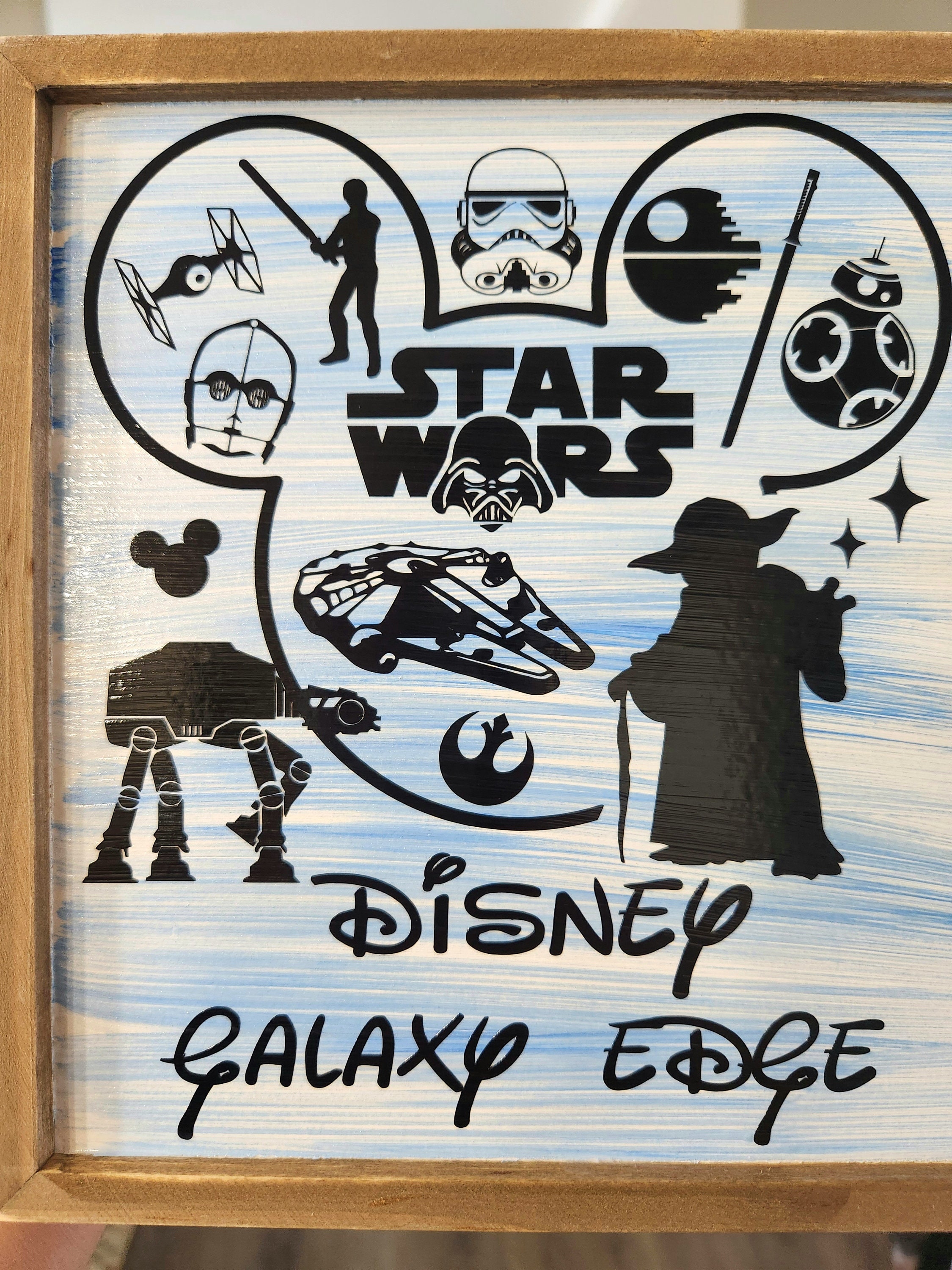 Disney Star Wars Picture Frame, Photo Frame, Star Wars Disney, Galaxy ...