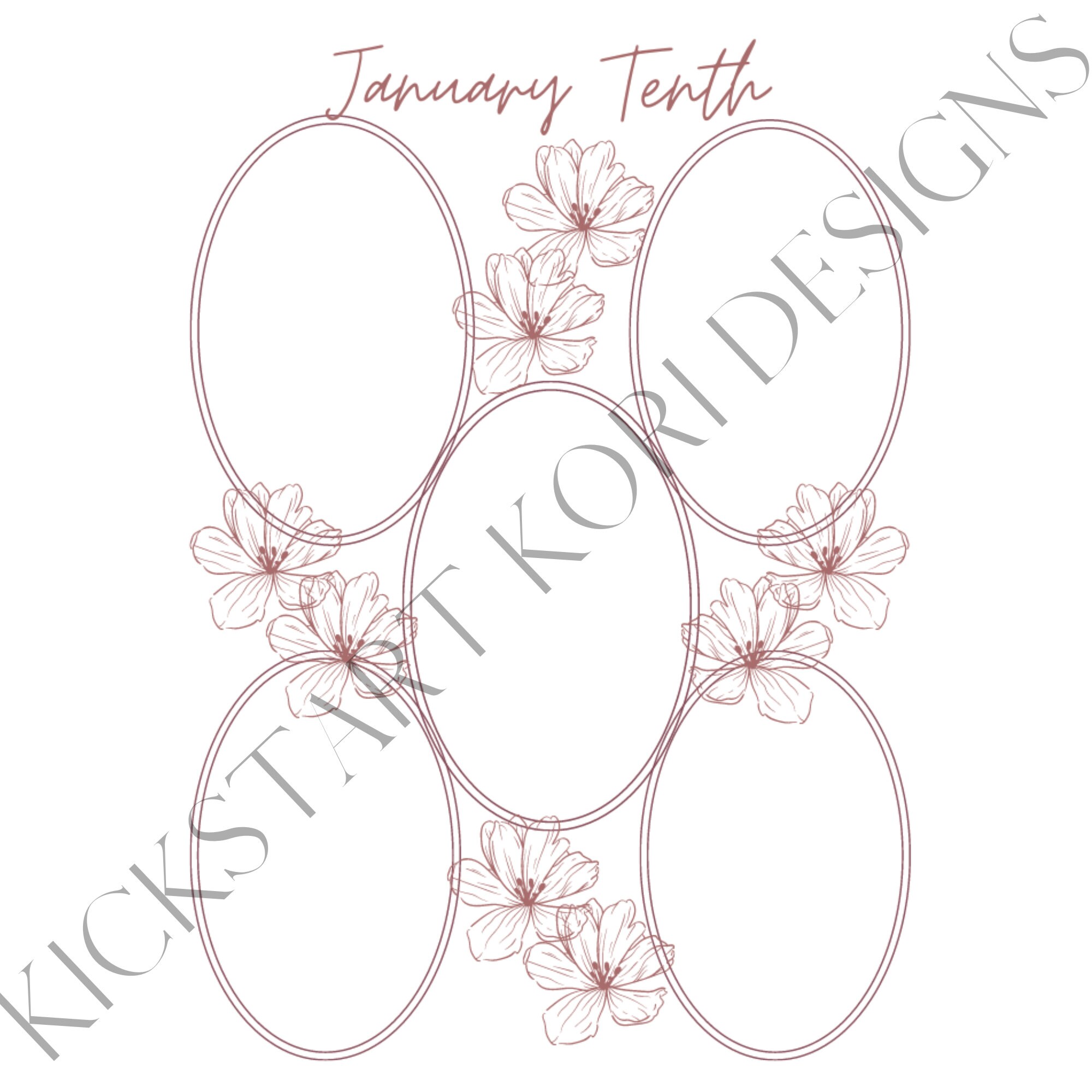 Printable Five-year Journal | 5 Years Journal | Five Year Diary ...
