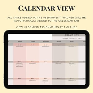 Google Sheets Student Planner Spreadsheet Template School College ...