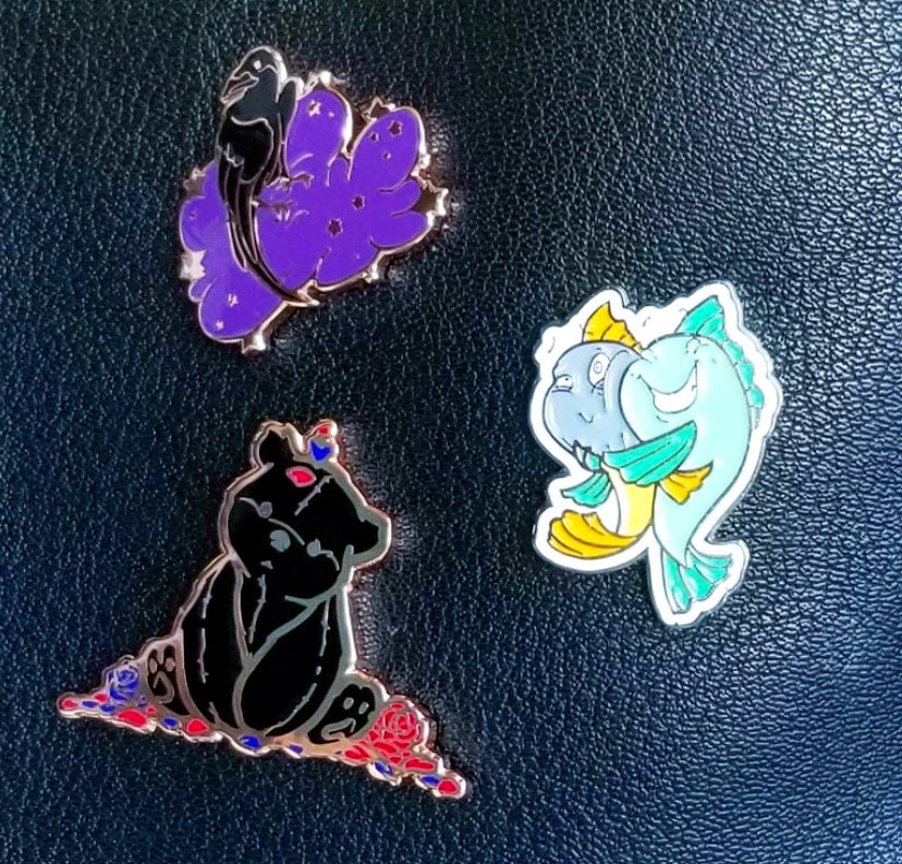 Black Sheep Silver Enamel Pin Silver Decoration Accessory Gift Lapel ...