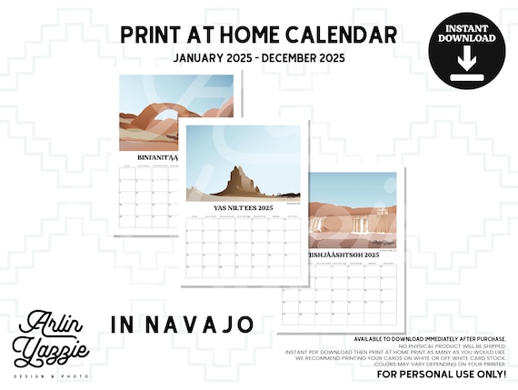 Navajo Nation Holiday Calendar