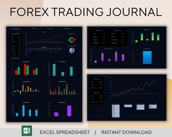 Printable Forex Trading Journal 8.5 X 11 Inch Forex Trader - Etsy