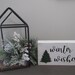 Winter Wishes Box Sign - Etsy