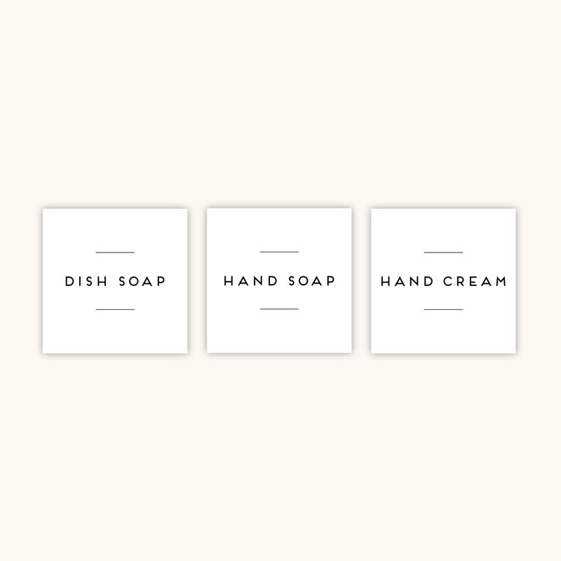 Vinyl Dish Soap Label - Etsy UK