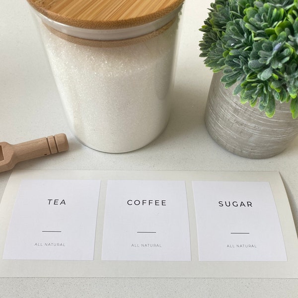 Tea Coffee Sugar - Etsy UK