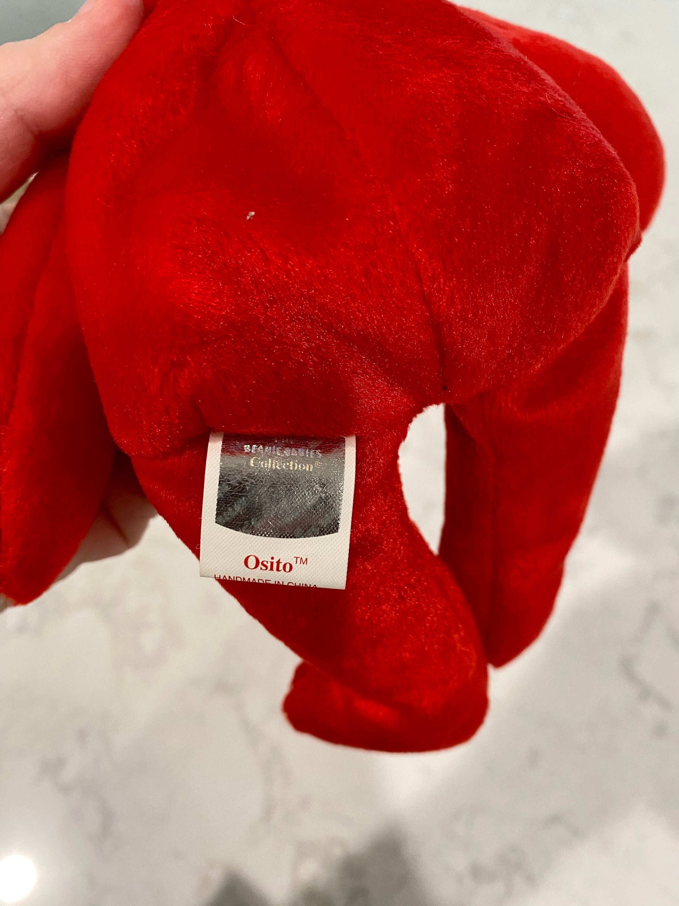 RARE Osito Ty Beanie Baby - Etsy