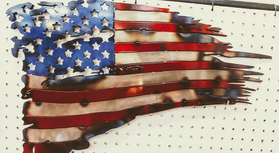 Tattered Flag | Etsy