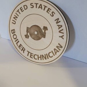 Navy Boiler Technician Wood Wall Sign - Etsy